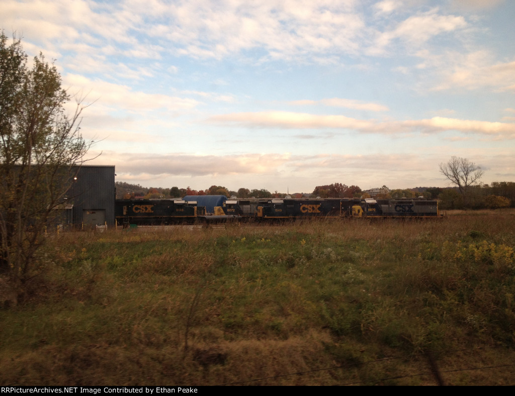 CSX 4586, CSX 1160, CSX 6105, CSX 8777
